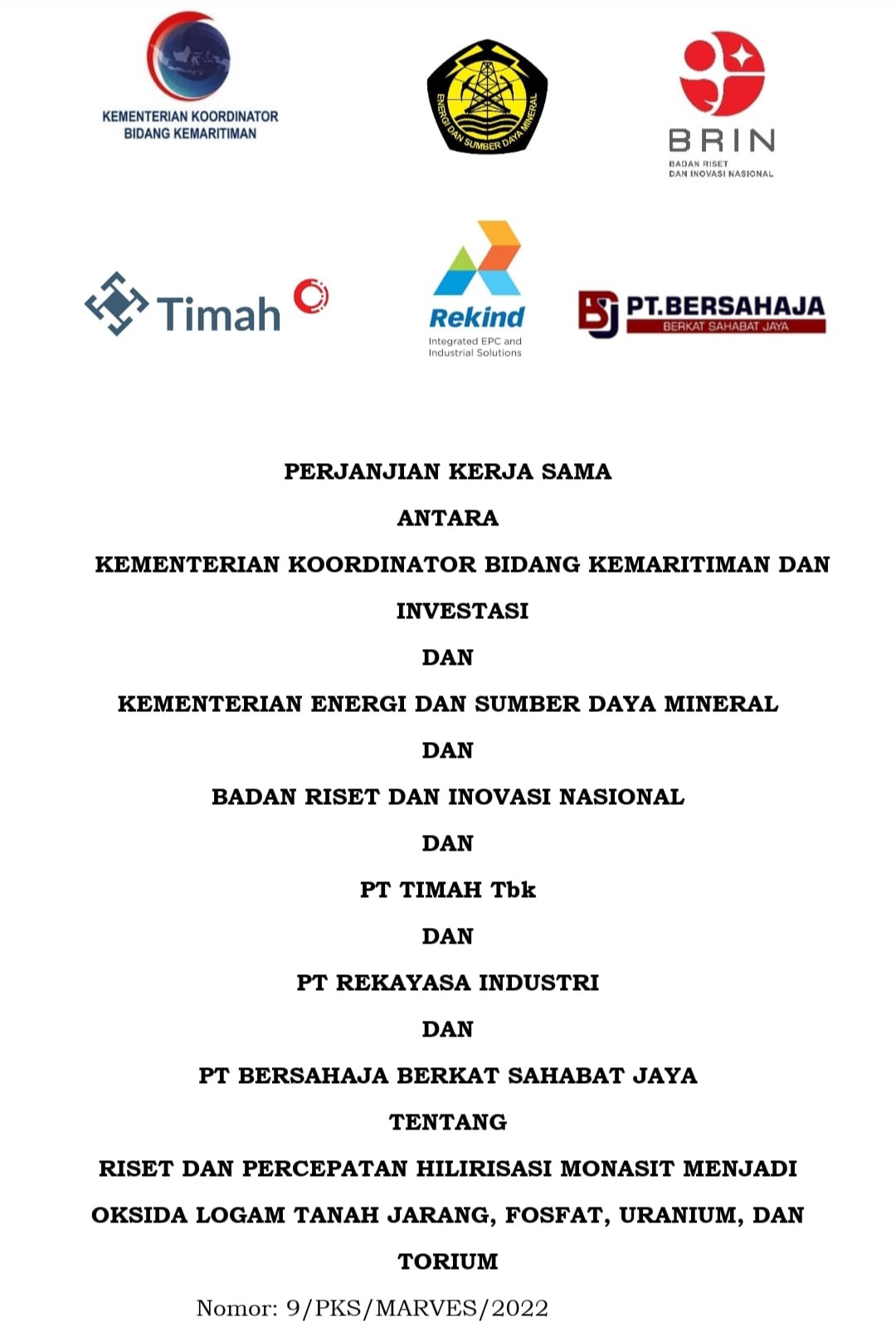 Arbi Leo CEO PT PT Bersahaja Tandatangan MoU Teknologi Industri LTJ ...